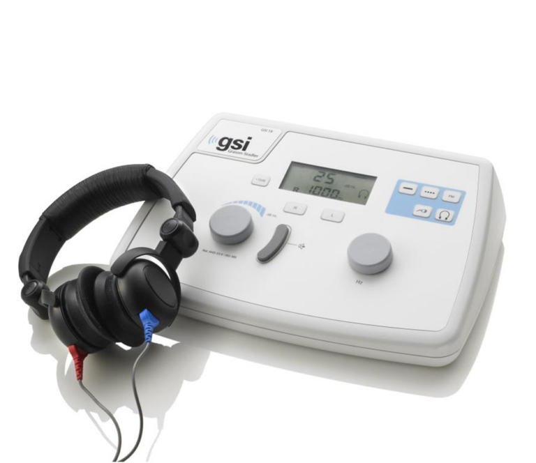 Audiómetro gsi 18 con Audífonos DD45 – Serbinter