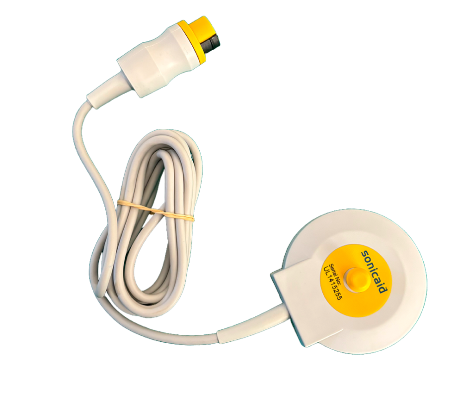 Transductor Amarillo De Ultrasonido Marca Sonicaid – Serbinter