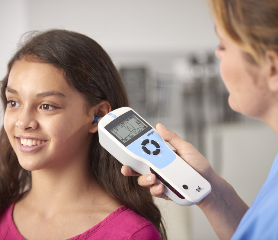 Timpanómetro de tamiz GSI allegro timpanometría 226 HZ y reflejo ...